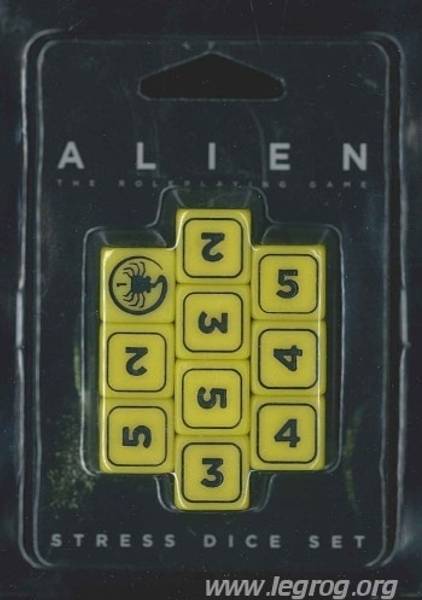 Alien RPG Stress Dice Set - Tabletopbattle